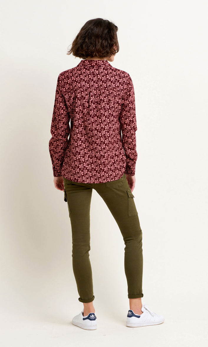 Brush Strokes Midi Dress | Brakeburn