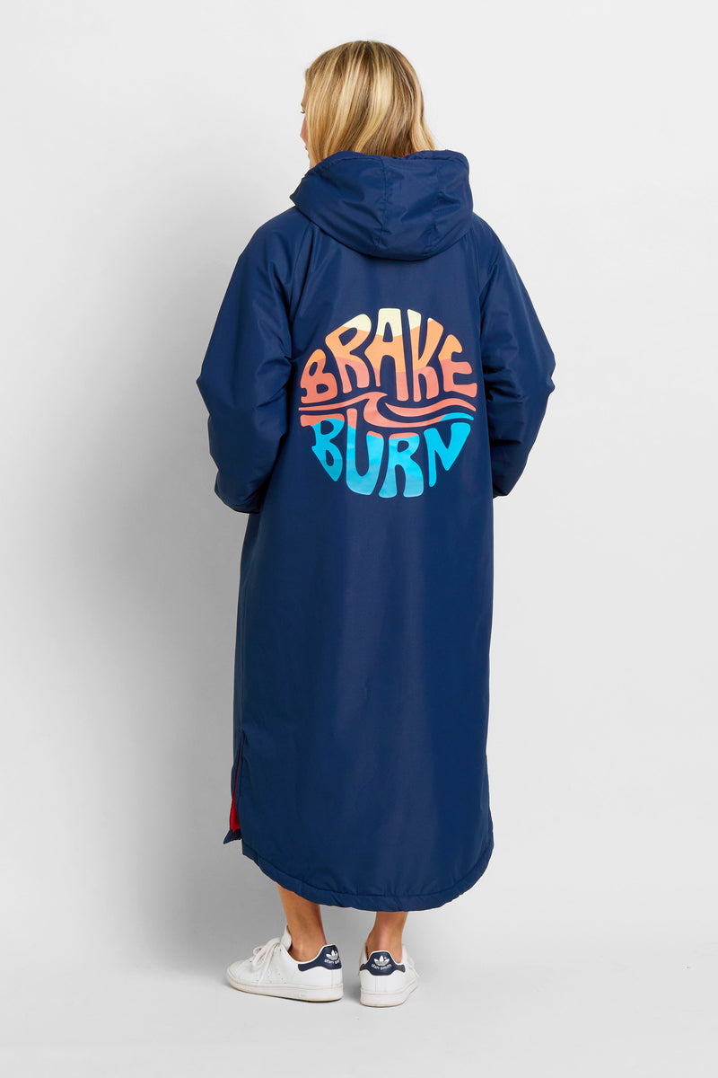 Navy Chinook Water Resistant Changing Robe | Brakeburn